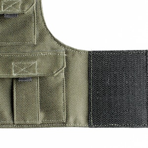 Khaki Fishing Vest. Custom-made Cat Harness With Pockets for Gps ...
