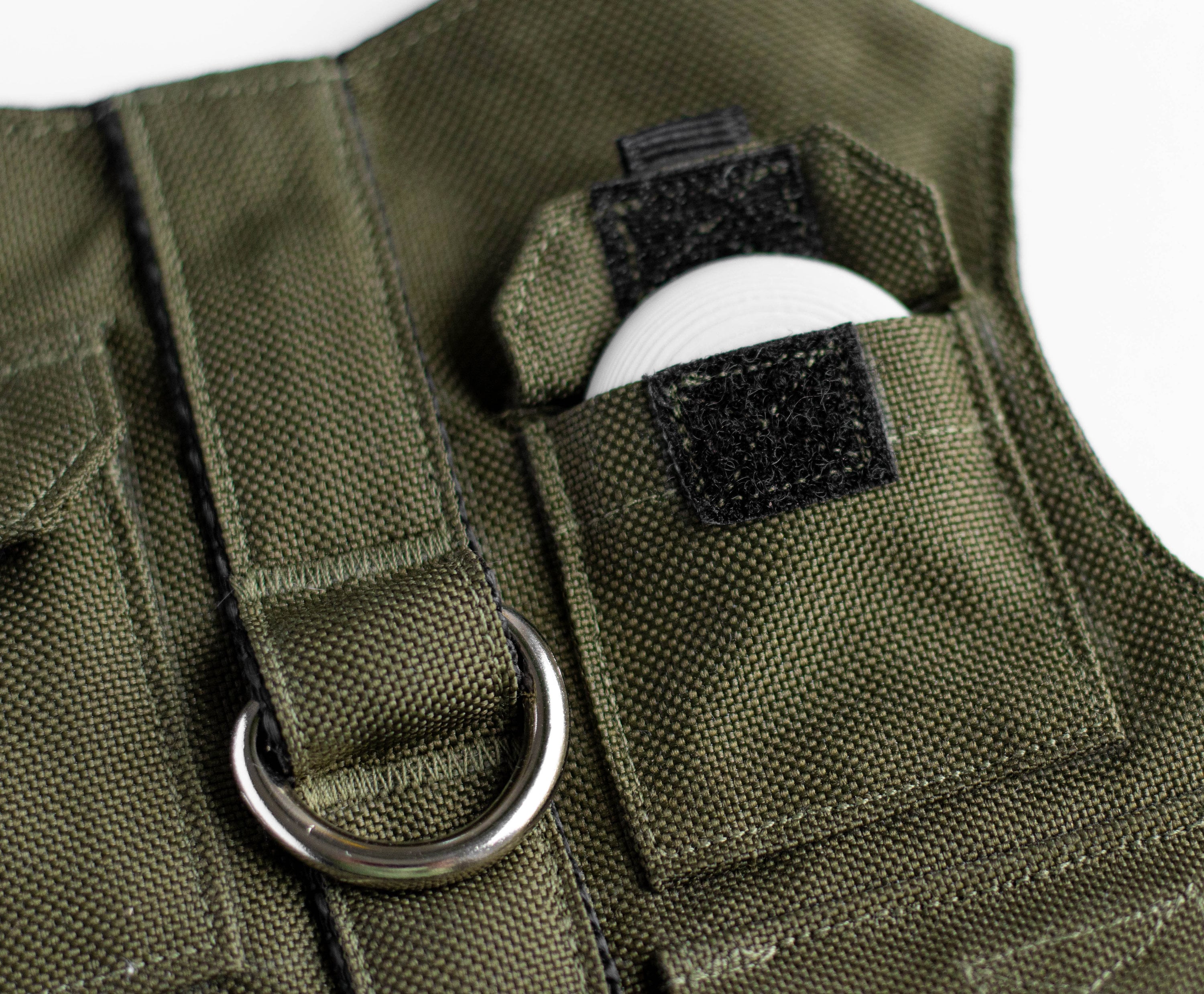 Khaki Fishing Vest. Custom-made Cat Harness With Pockets for Gps ...