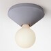Ceiling Spotlight Minimalist Lighting Fixture Cylinder Concrete ...