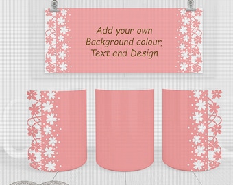 Fancy Border Template #3 for 11oz and 15oz Mugs - Etsy