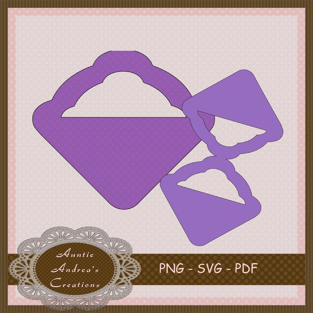 Triangle- Treat Bag Topper Template - PNG, PDF and SVG Files for ...