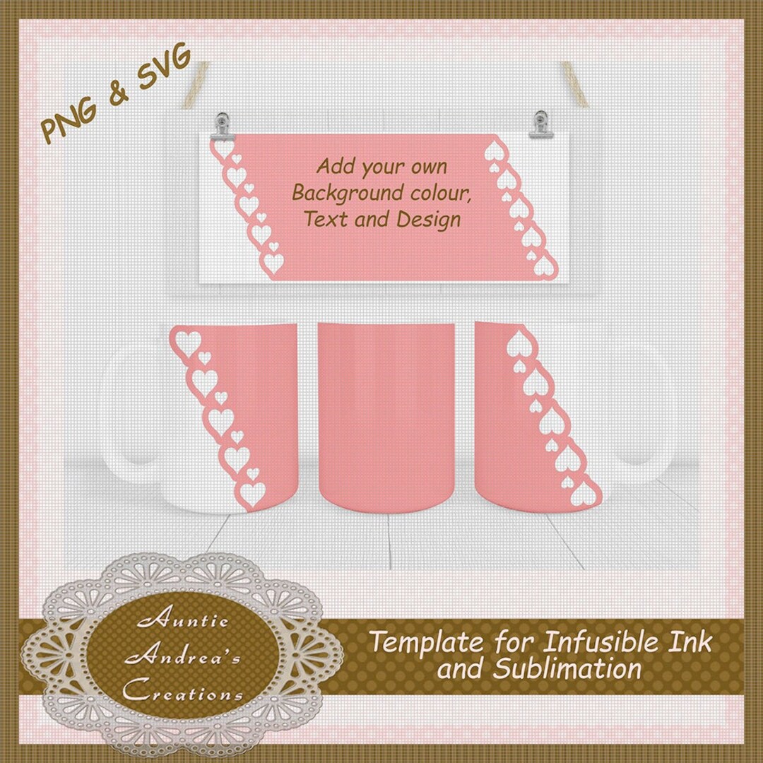 Fancy Border Template #11 for 11oz and 15oz Mugs - Etsy