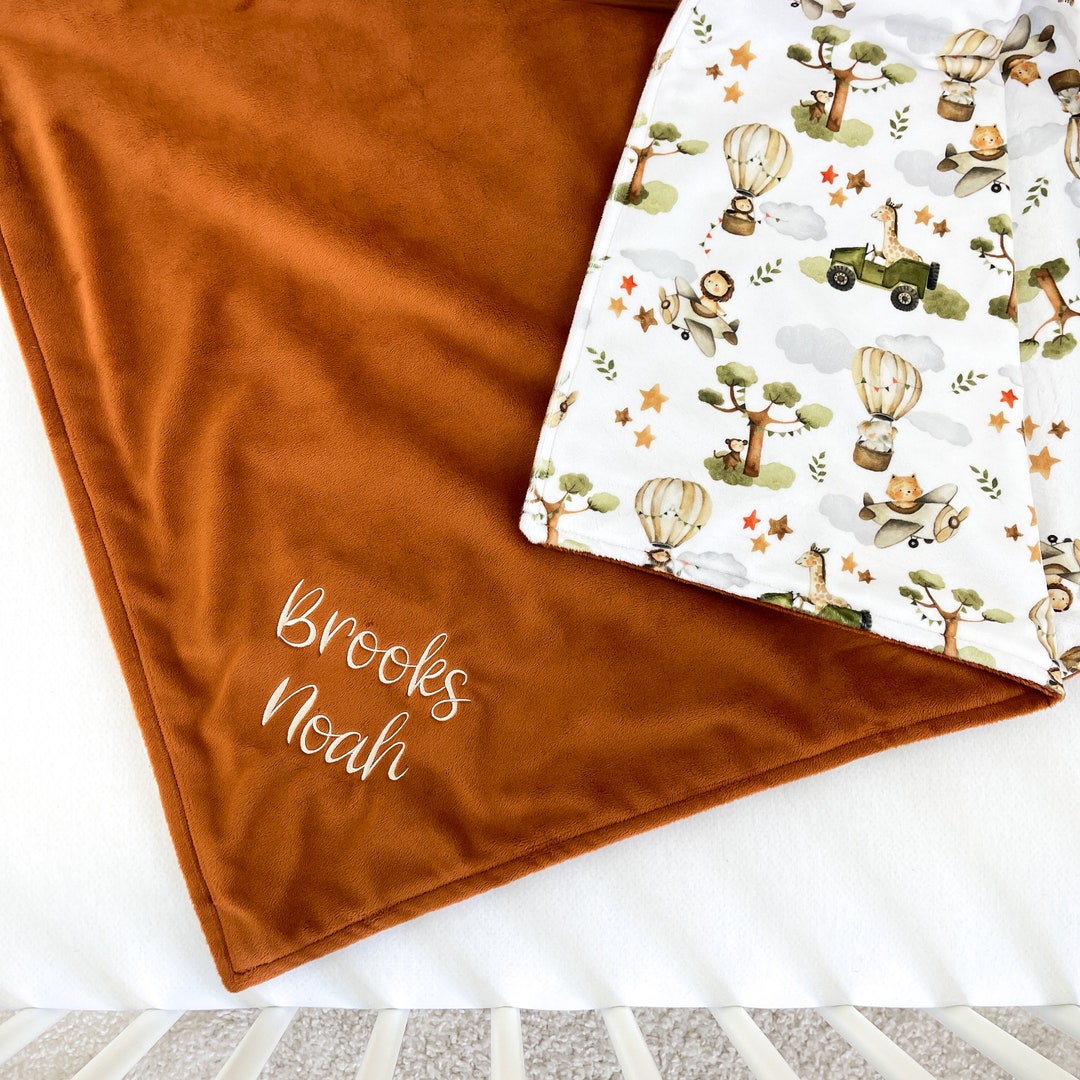 Personalized Baby Gift - Minky Blanket for Baby, Toddler, and Big Kids ...