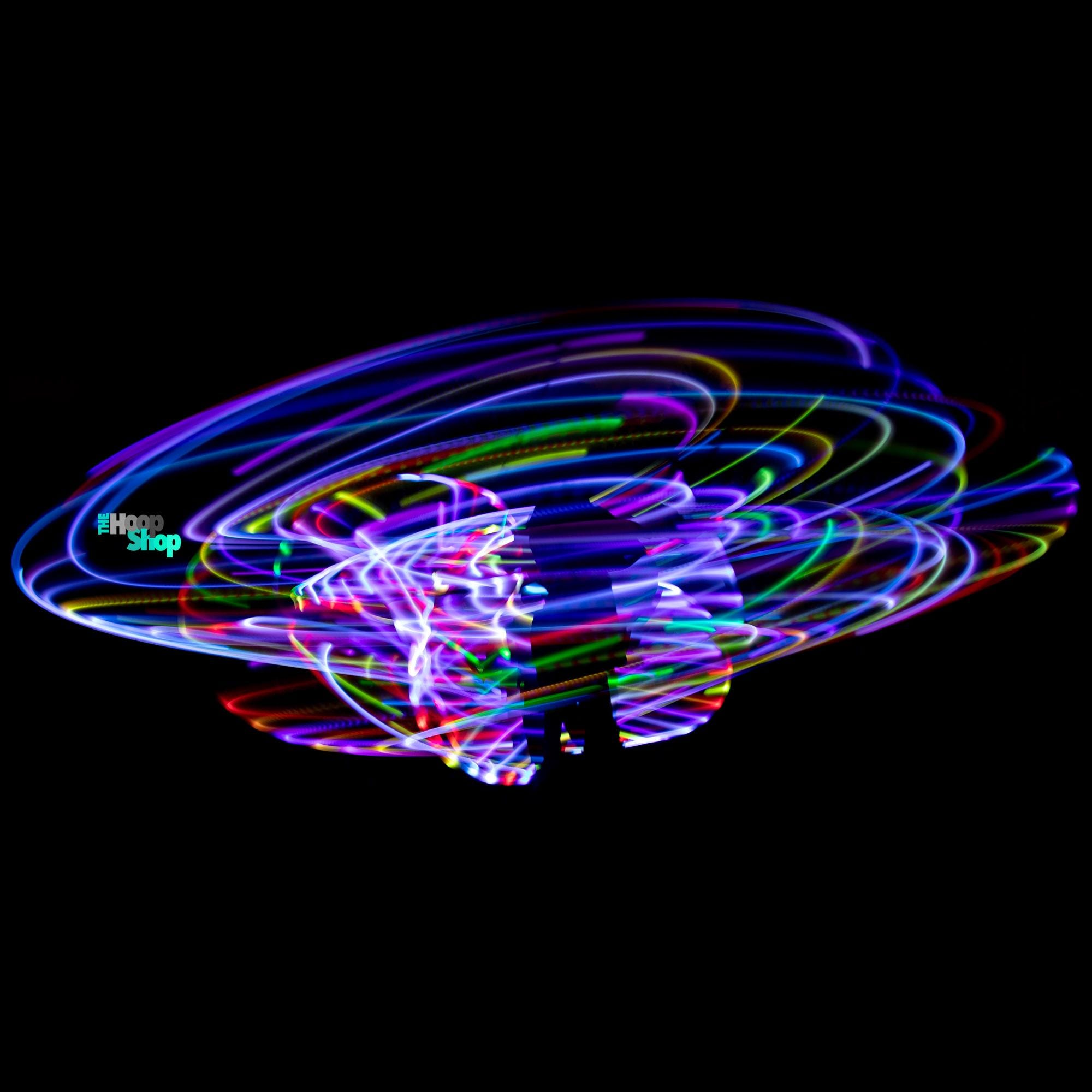 The Hoop Shop LED Light up Hula Hoop - Hand Crafted With Beautiful 7 ...