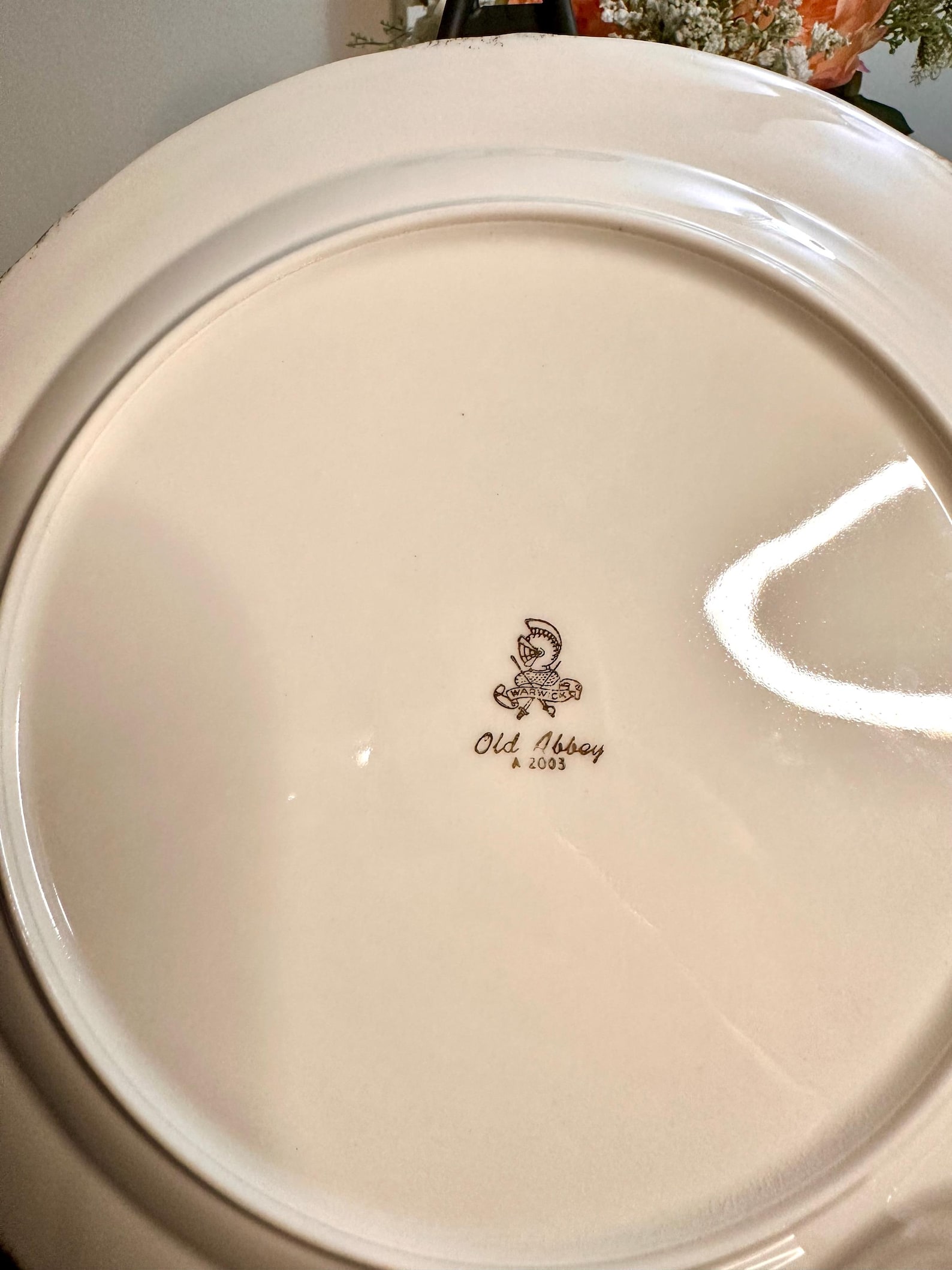 Warwick China Service, 48 Pc Set, Antique Old Abbey Set, Pink Roses ...