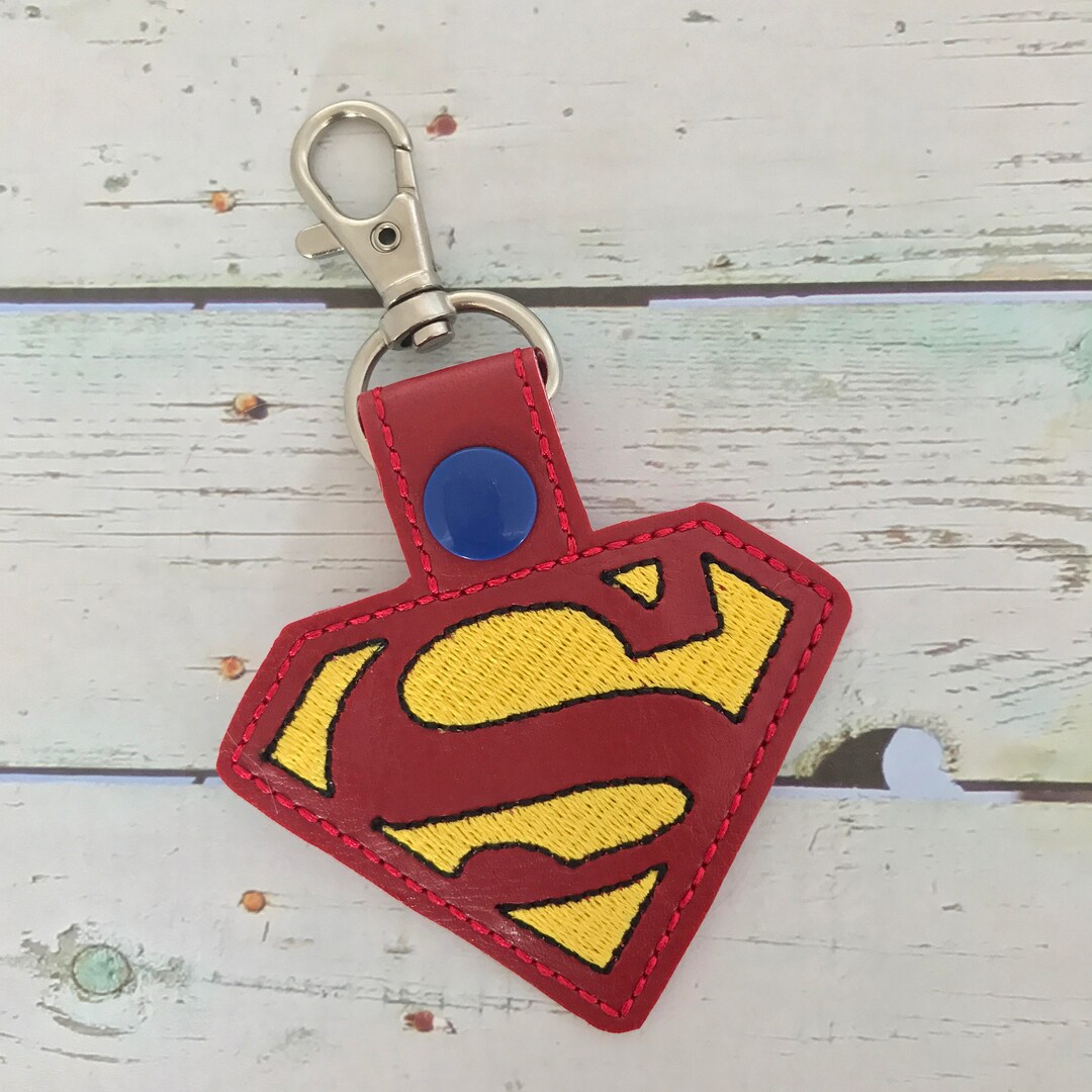 Super Hero Inspired Snap Tab, Keychain, Key Fob, Luggage Tag, Zipper ...
