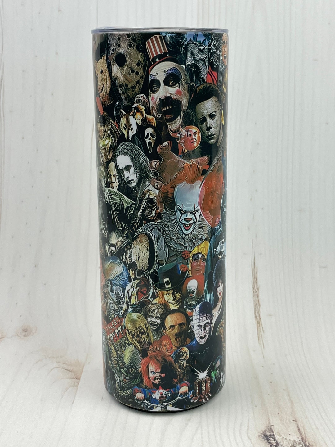 Horror Movies, 20 Oz Tumbler, Sublimation, Horror Films, Scary, Gift ...