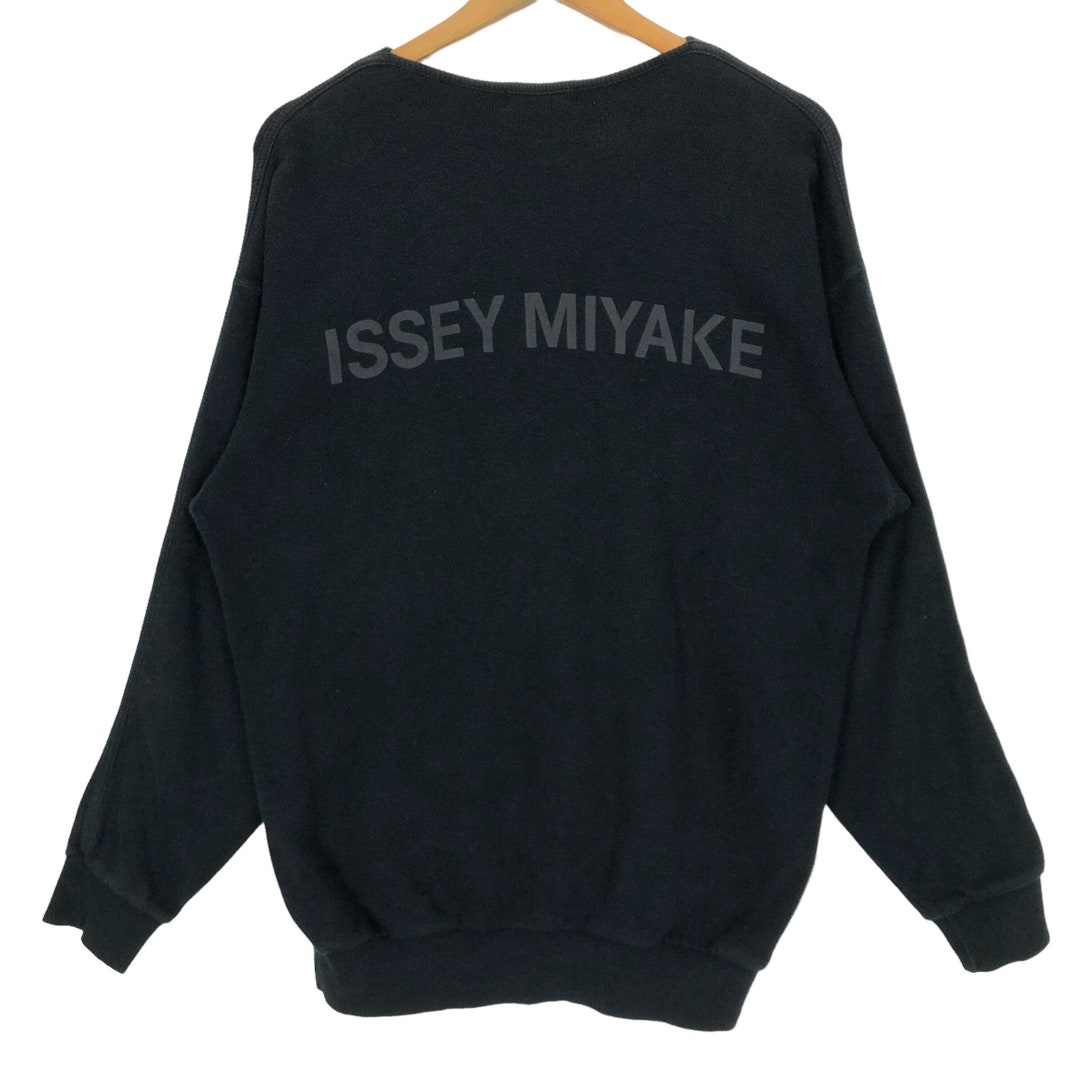 Vintage 90s Issey Miyake Crewneck Sweatshirt Pullover Big Vintage 90s Issey Miyake Crewneck Sweatshirt Pullover Big