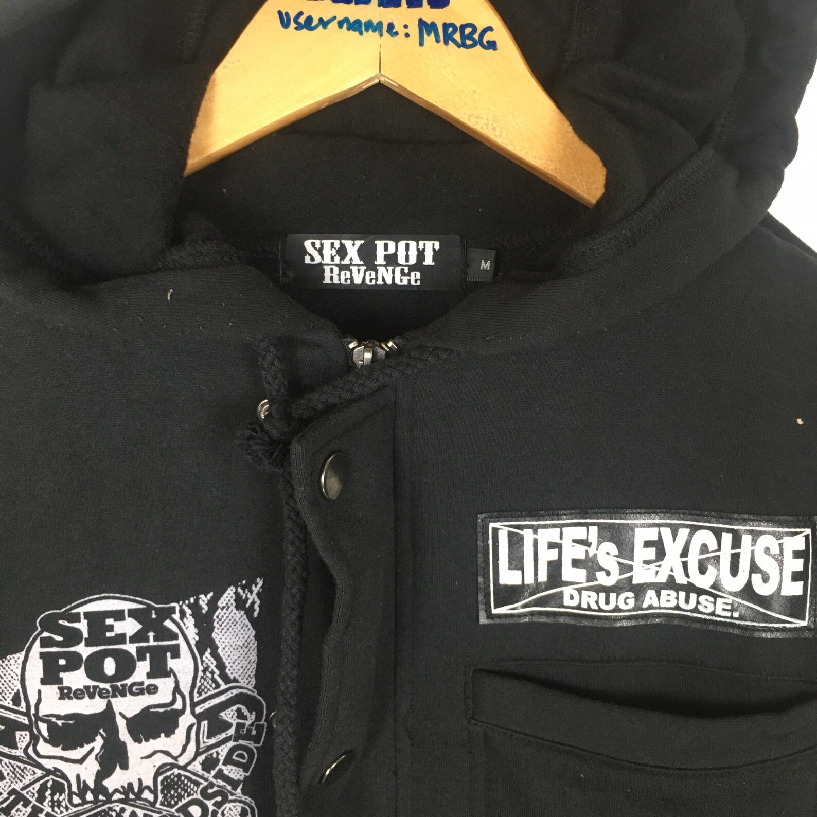 Buy Vintage Sex Pot Revenge Jacket With Hoodie Online In India Etsy