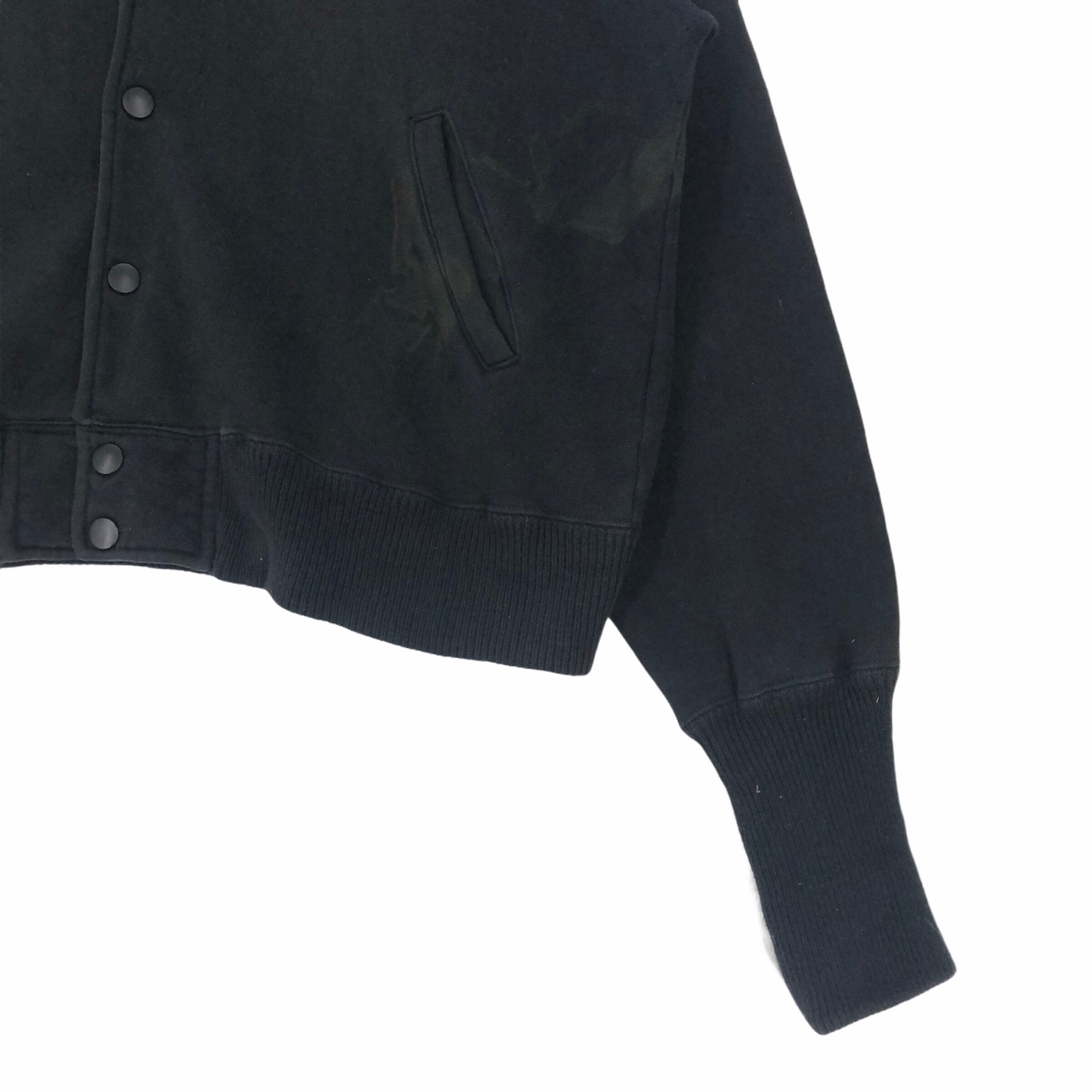 Vintage Rude Gallery Varsity Jacket Embroidery Big Logo Button up ...