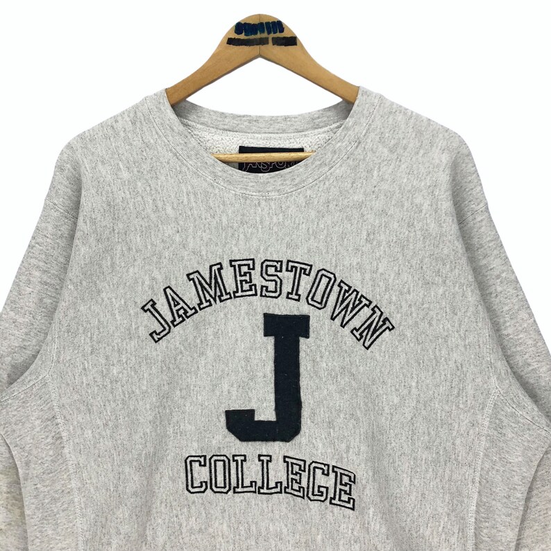 Vintage Jamestown College University of Jamestown Jimmie Embroidery ...