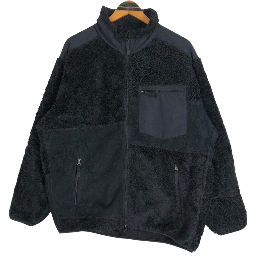 Engineered Garments New York X Uniqlo Mock Neck Fleece Sweater Sherpa ...