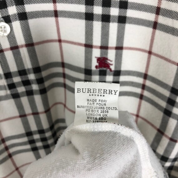 Burberry London Collar Neck Nova Check Sweatshirt Che… - Gem