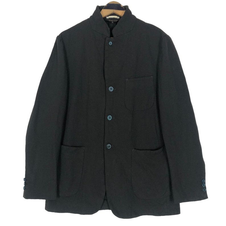Vintage Comme Des Garcons Homme Plus Mandarin Collar Jacket - Made in ...