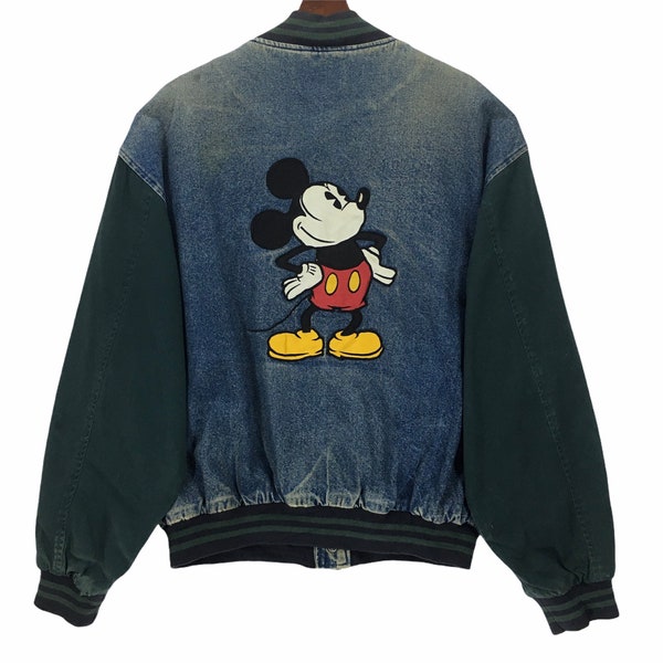 Mickey Mouse Varsity Jacket - Etsy