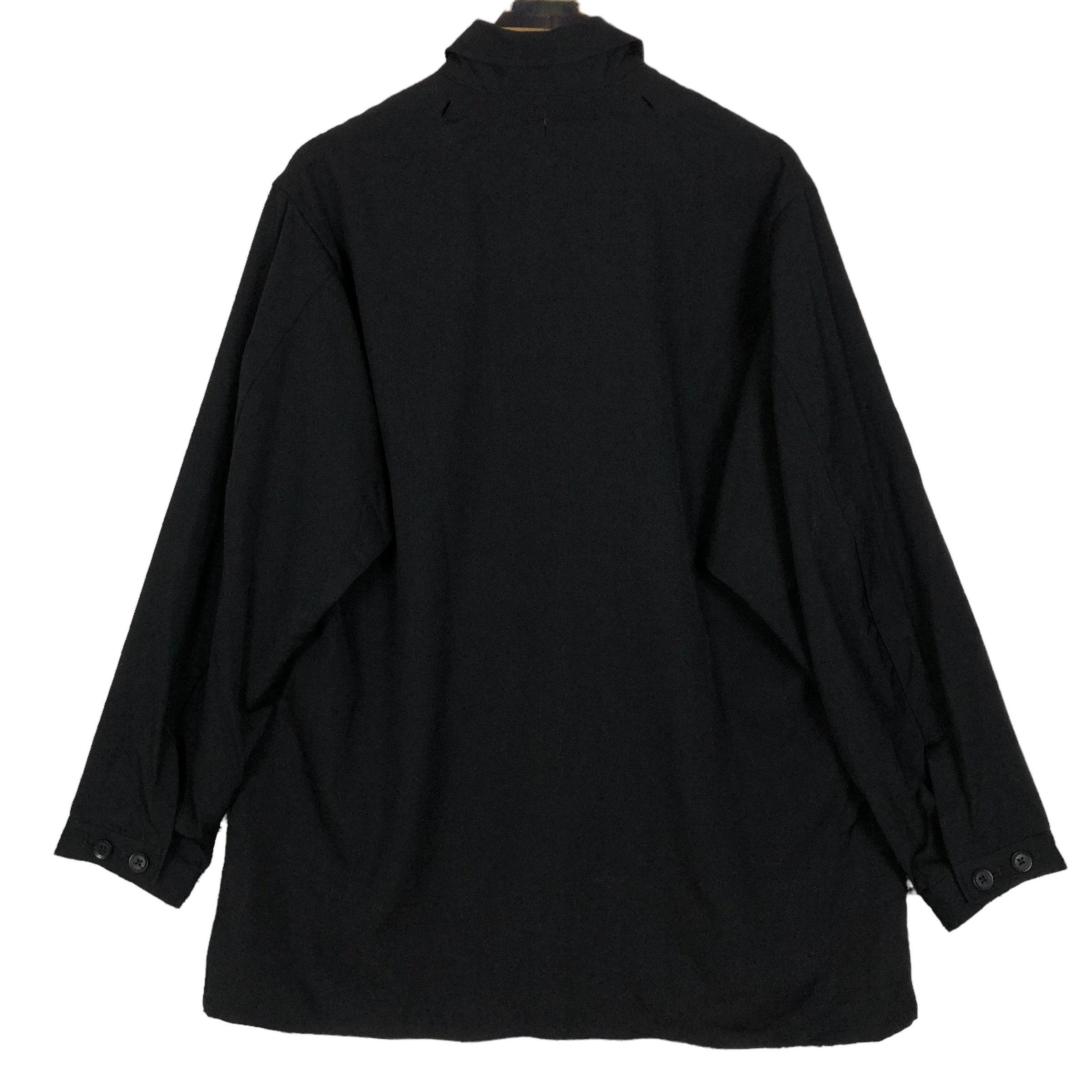 Vintage Yohji Yamamoto Pour Homme 2001 S/S Laine Wool Jacket Detachable ...