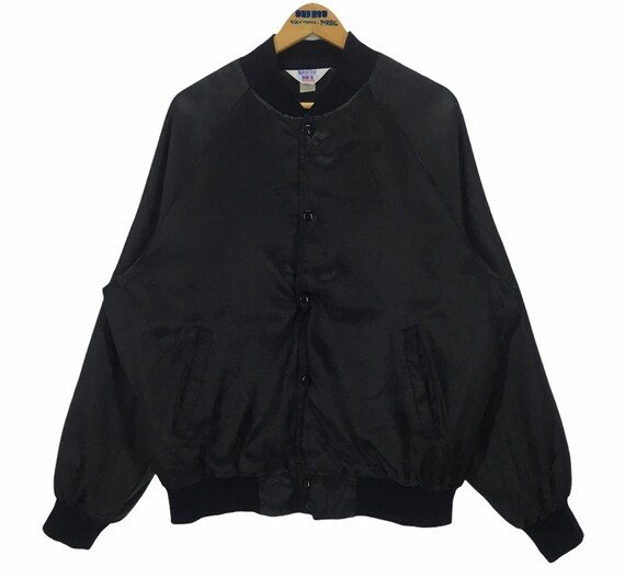 Vintage Westark Nylon Varsity Jacket - Gem