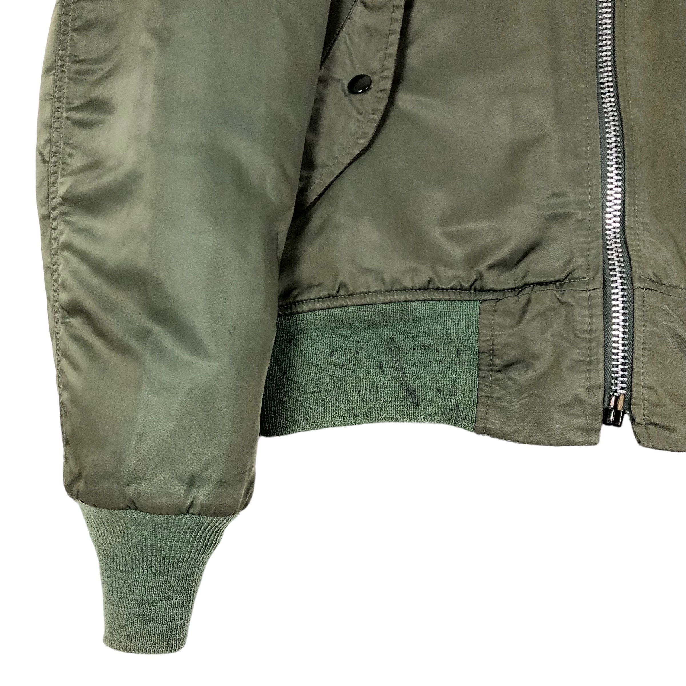 Vintage 70s I. Spiewak & Sons Inc MA-1 Bomber Jacket Full Vintage 70s I. Spiewak & Sons Inc MA-1 Bomber Jacket Full