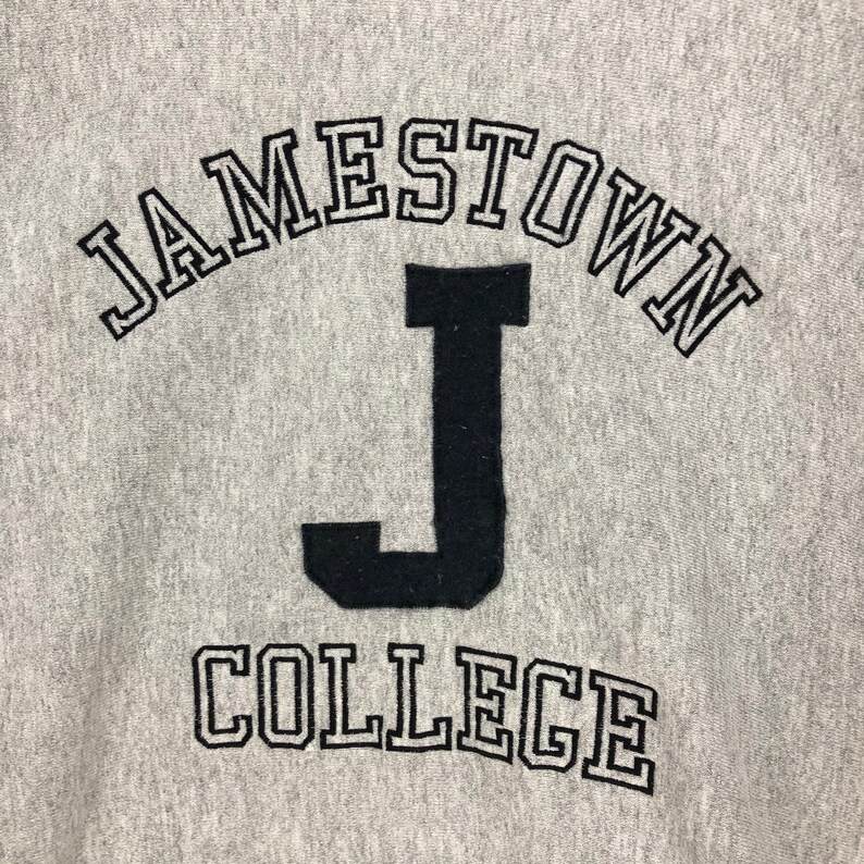 Vintage Jamestown College University of Jamestown Jimmie | Etsy