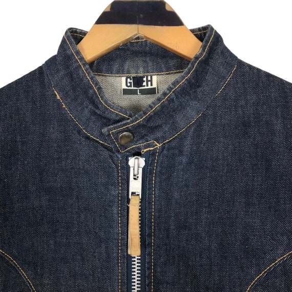 Vintage Goodenough GDEH Denim Rider Jacket Hiroshi Fu… - Gem