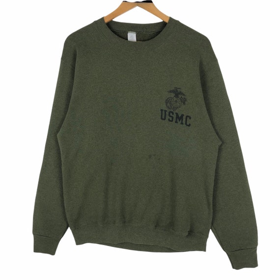 Vintage United States Marine Corps USMC Crewneck Swea… - Gem