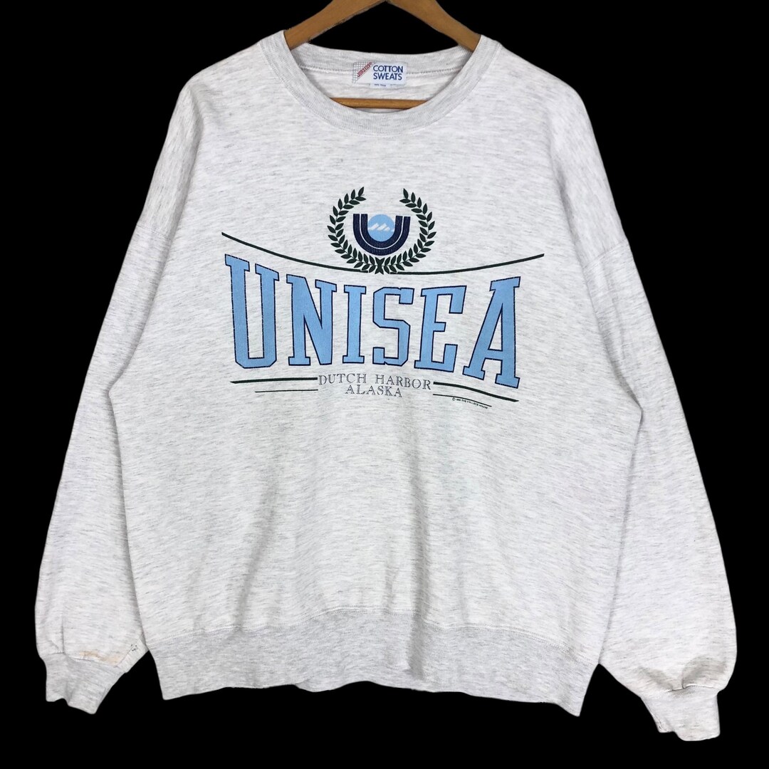 Vintage 90s Unisea International Port of Dutch Harbor Crewneck ...