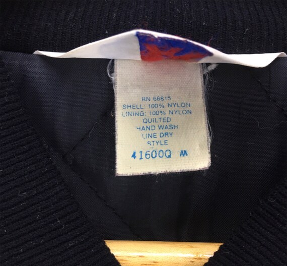 Vintage Westark Nylon Varsity Jacket - Gem