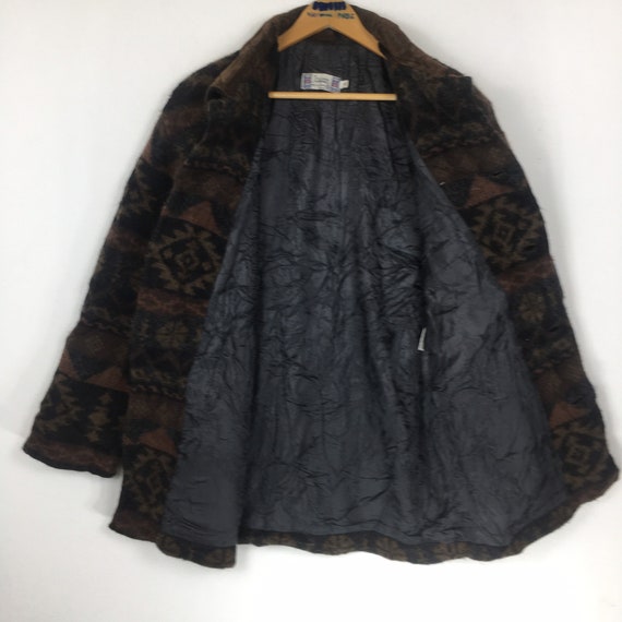 Vintage 70’s Icewear Wool Winter Jacket Aztec Native … - Gem