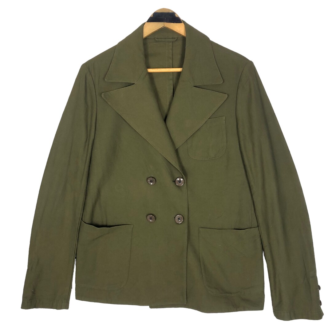 Vintage Lad Musician Double Breasted Wide Lapel Coat Light - Etsy