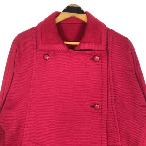 Vintage 80s Christian Dior Prêt-a-porter Modèle Exportation Wool Trench Coat Overcoat ...