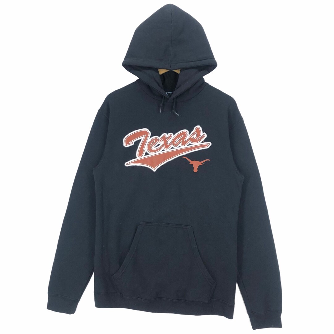 University of Texas Longhorns Hoodie Pullover Sweatshirt Big Logo ...