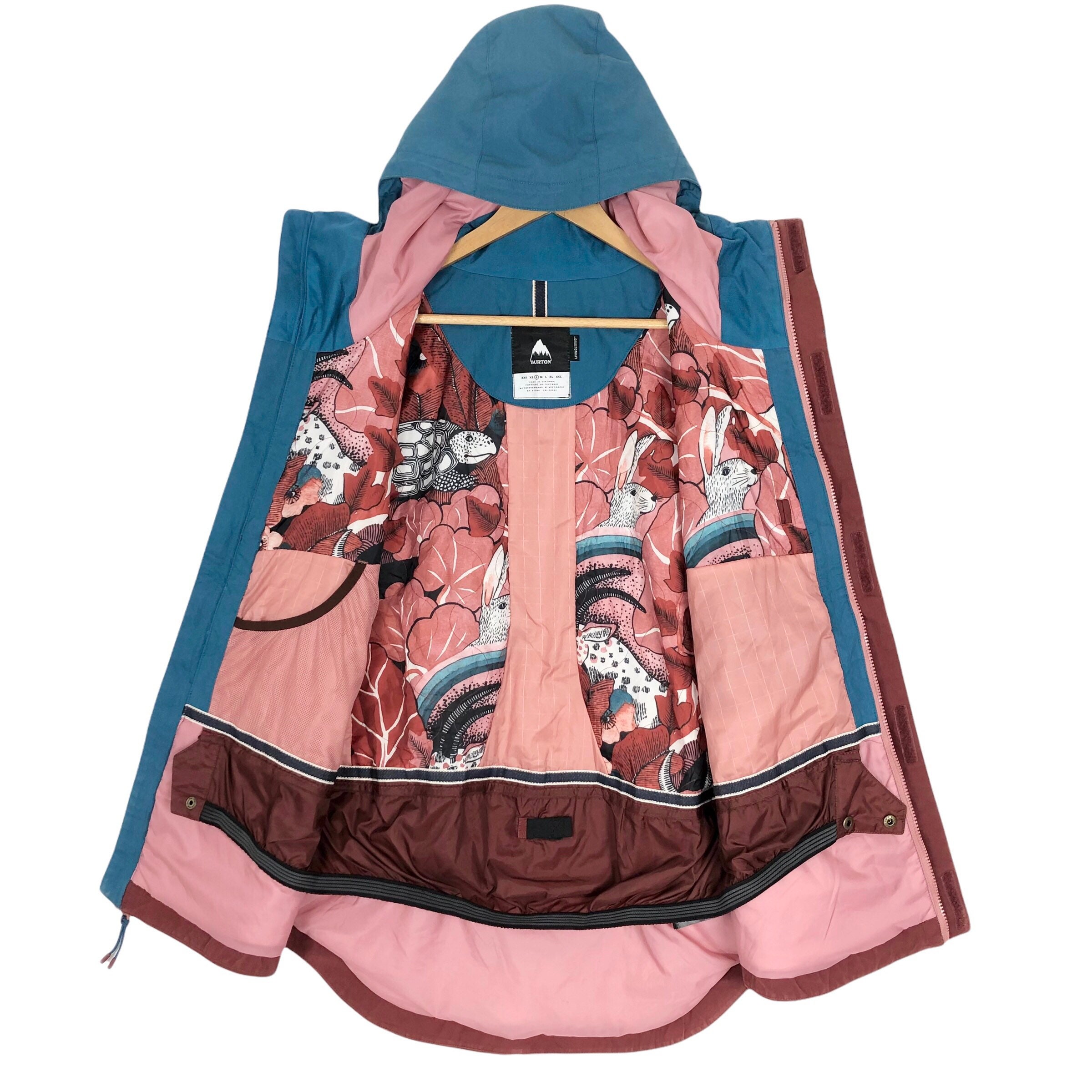 Burton Snowboards Living Lining Jacket Full Print Rabbit Burton Snowboards Living Lining Jacket Full Print Rabbit