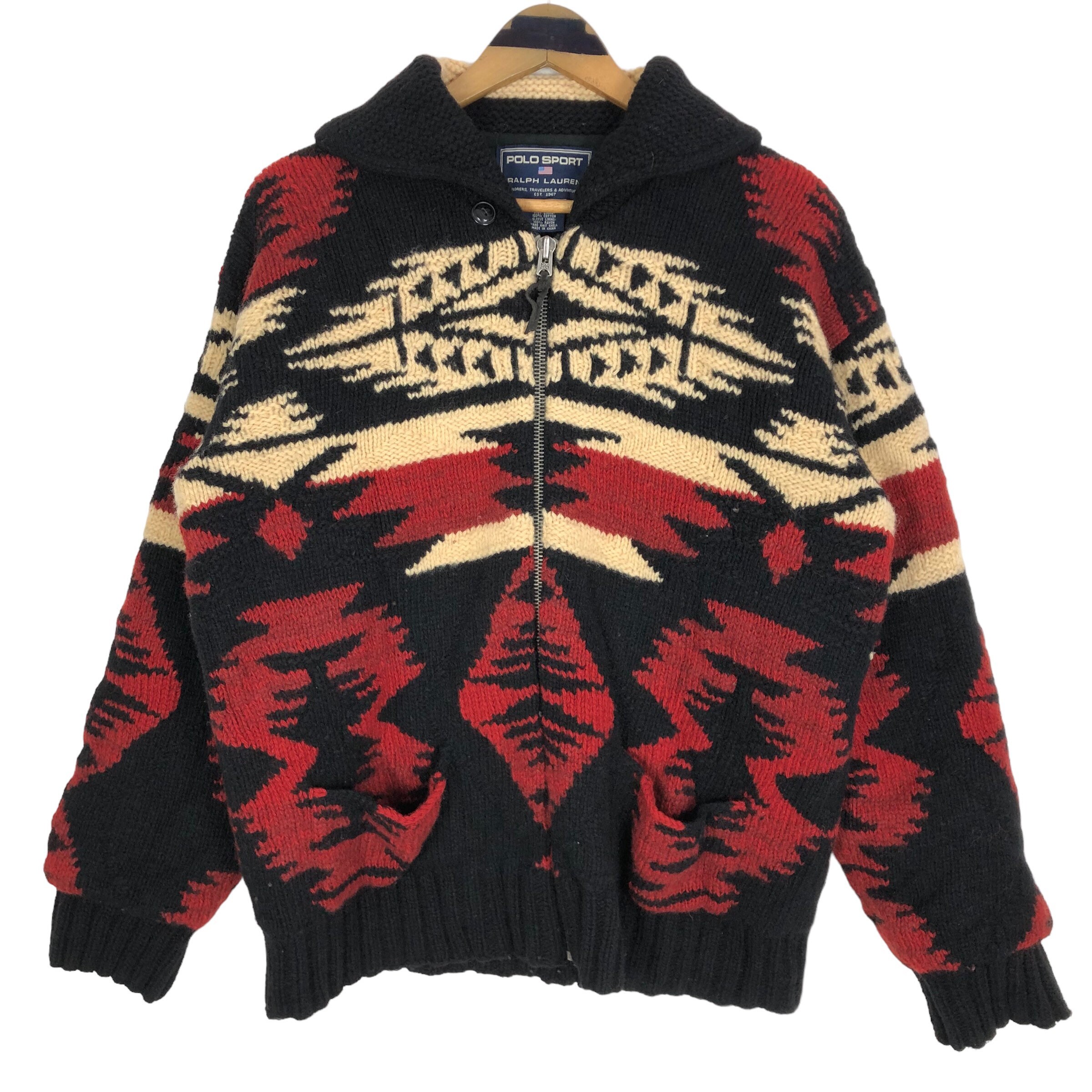 Navajo Sweater Ralph Lauren - Etsy Navajo Sweater Ralph Lauren - Etsy