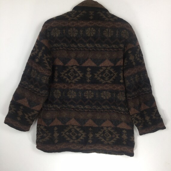 Vintage 70’s Icewear Wool Winter Jacket Aztec Native … - Gem