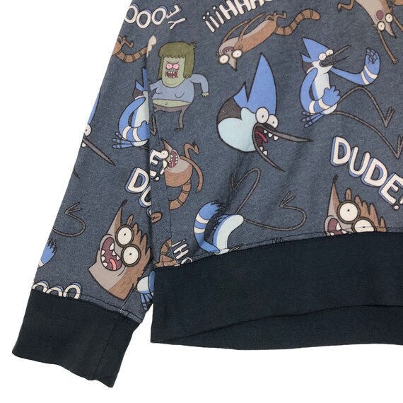 Vintage Regular Show Cartoon Network Crewneck Sweatsh… - Gem