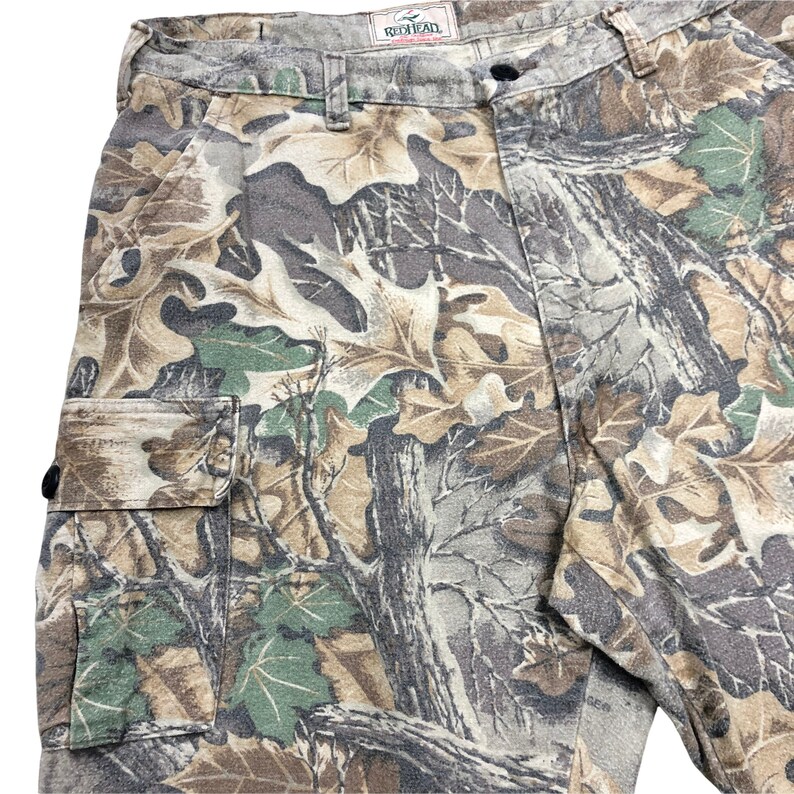 Vintage 90s Red Head Tactical Camouflage Cargo Pants Obsession Pattern ...