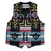 Vintage 90s Native Components Vest Handmade Sleeveless Wool Vest Navajo ...