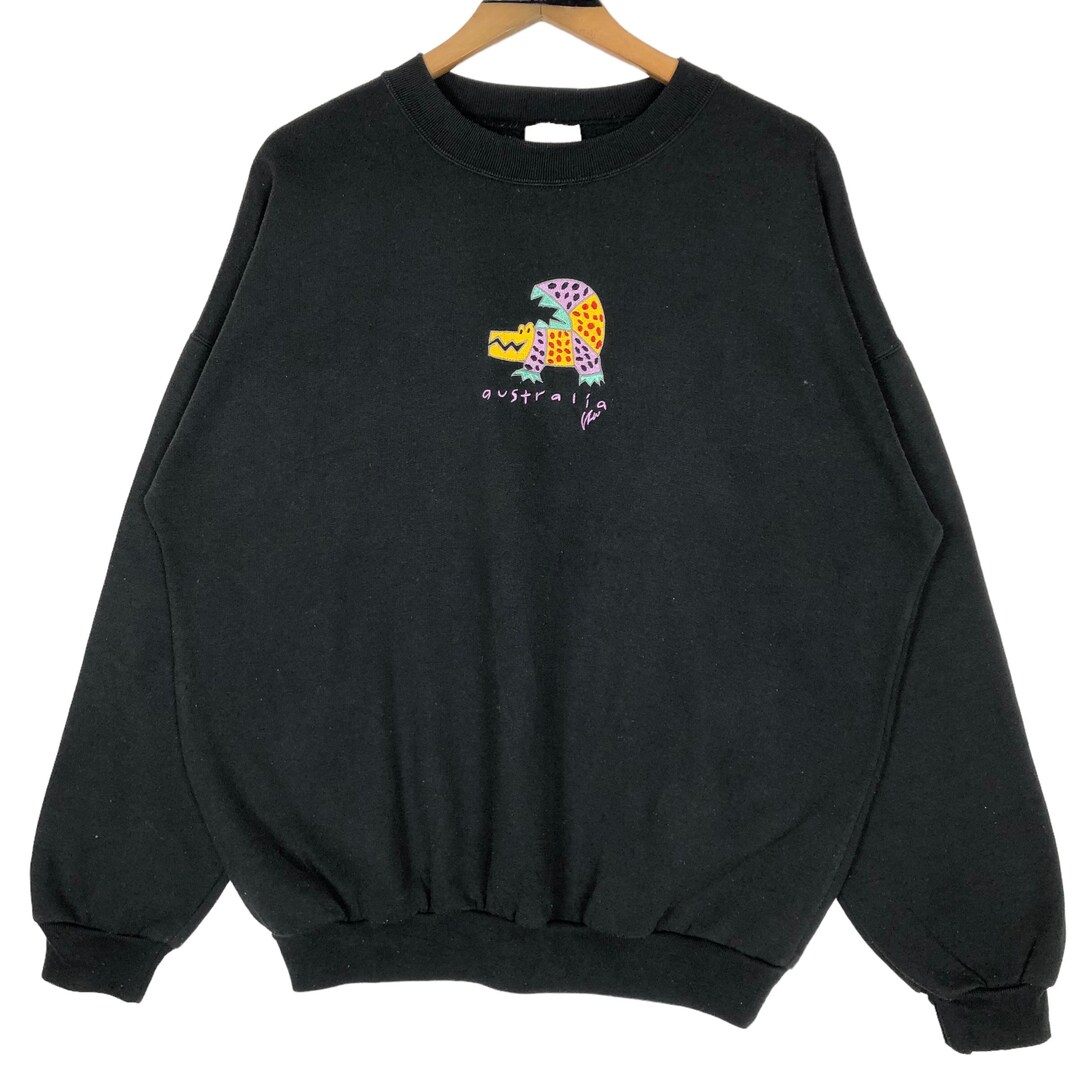 Vintage 90s Viva La Wombat Australia Crewneck Sweatshirt Pullover Small ...