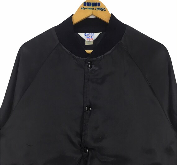Vintage Westark Nylon Varsity Jacket - Gem