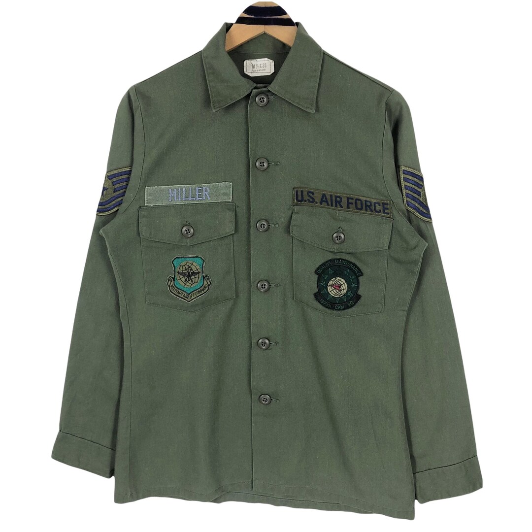 US Air Force Button up Shirt Formal Shirt USAF United State - Etsy