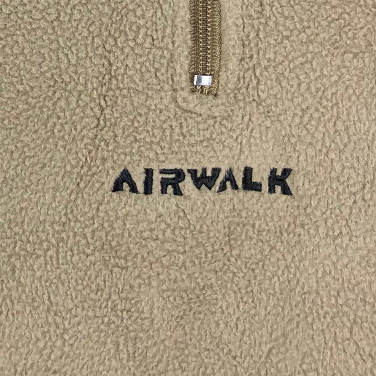 Vintage Airwalk Fleece Hoodie: Embroidered Logo Pullover Sweatshirt ...