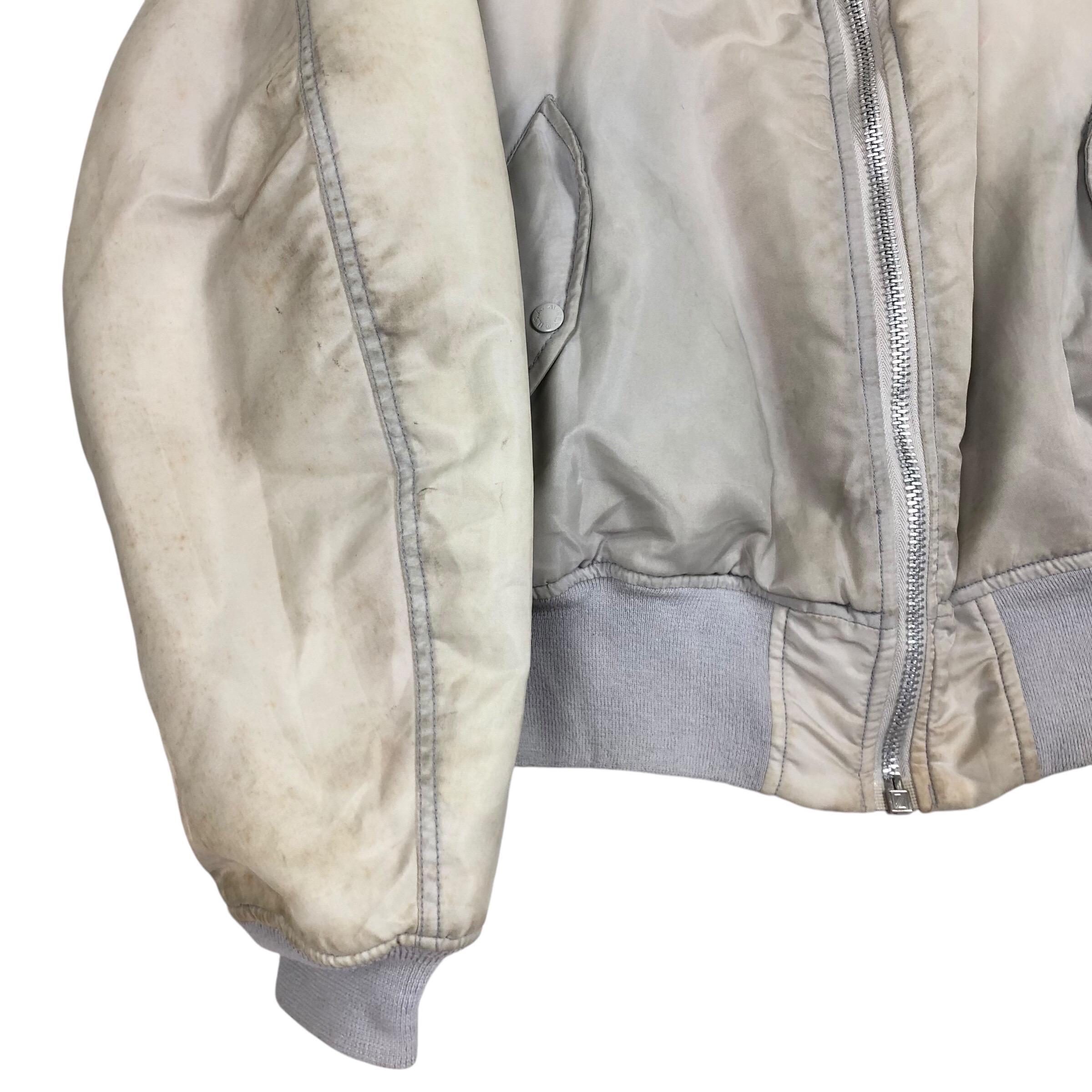 Vintage 90s Avirex USA MA-1 Bomber Jacket: Embroidered Flight Jacket ...