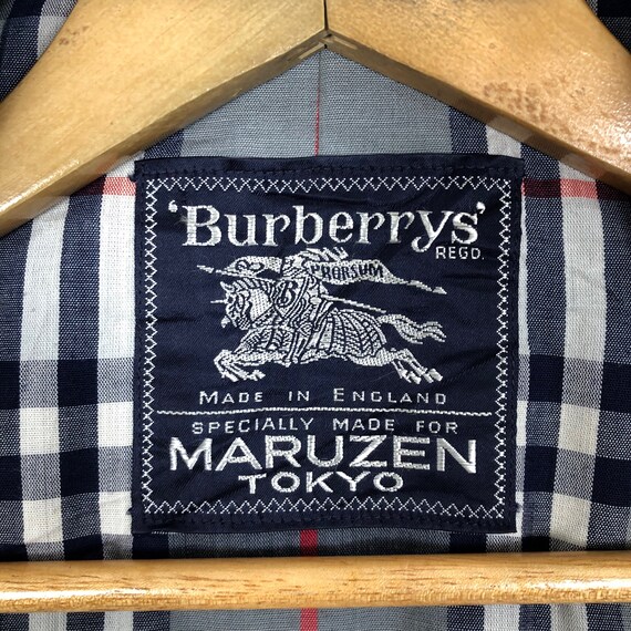 Vintage Burberrys Special Made For Maruzen Tokyo Tren… - Gem