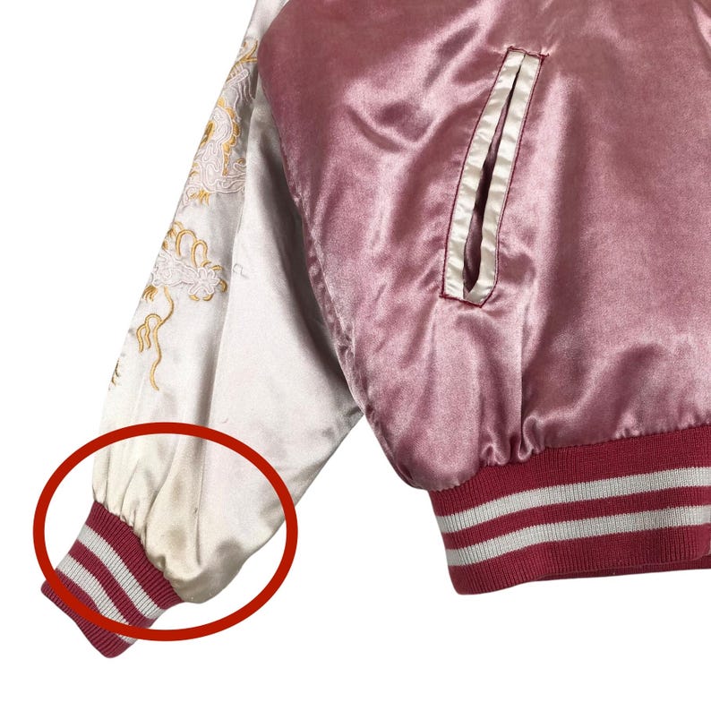 Vintage Sukajan Souvenir Jacket Japanese Traditional Light Jacket Big ...