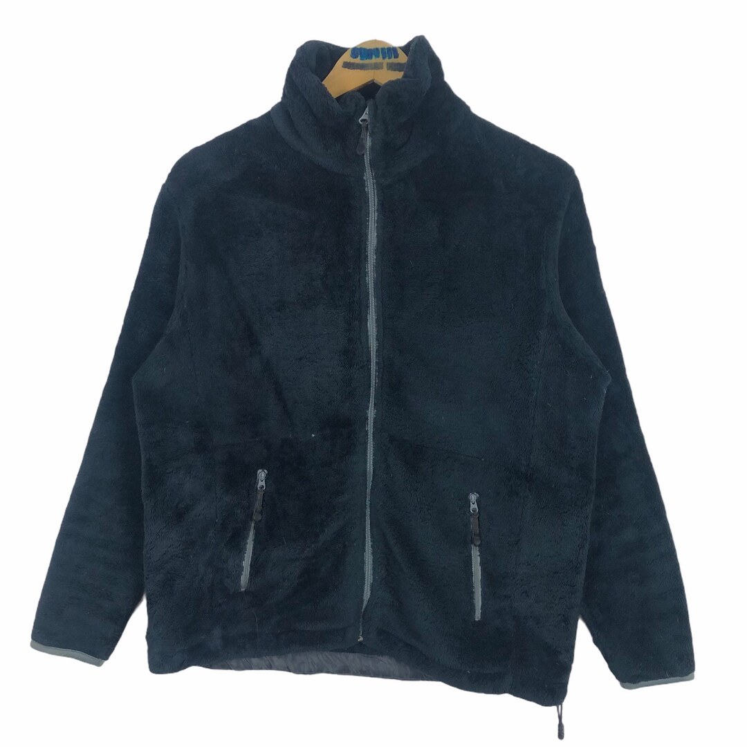 Vintage Alpine Design Fleece Sweatshirt Zip up Sweater Outdoor Brand ...