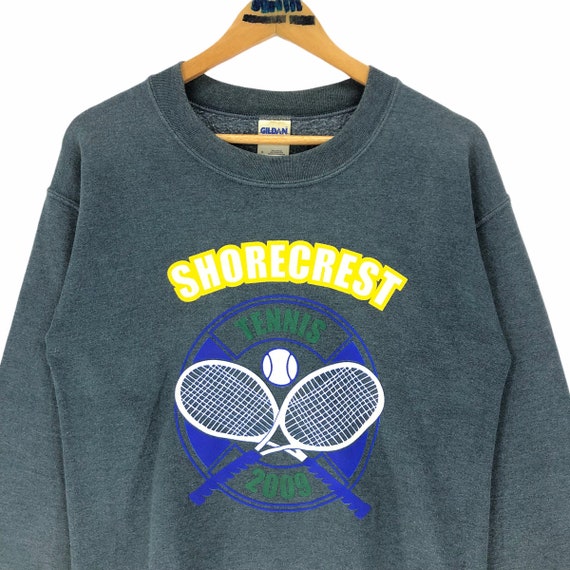 Vintage Shorecrest High School Tennis Crewneck Sweats… - Gem