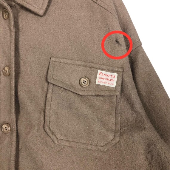 Vintage Penney’s Sanforized Field Jacket Button Up Wo… - Gem