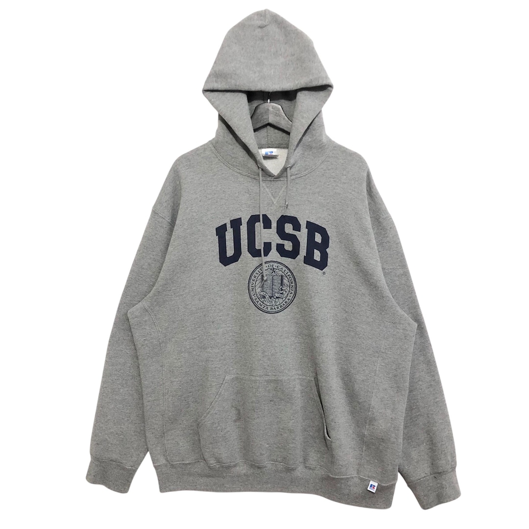 Vintage UCSB Hoodie: University of California Santa Barbara Grey ...