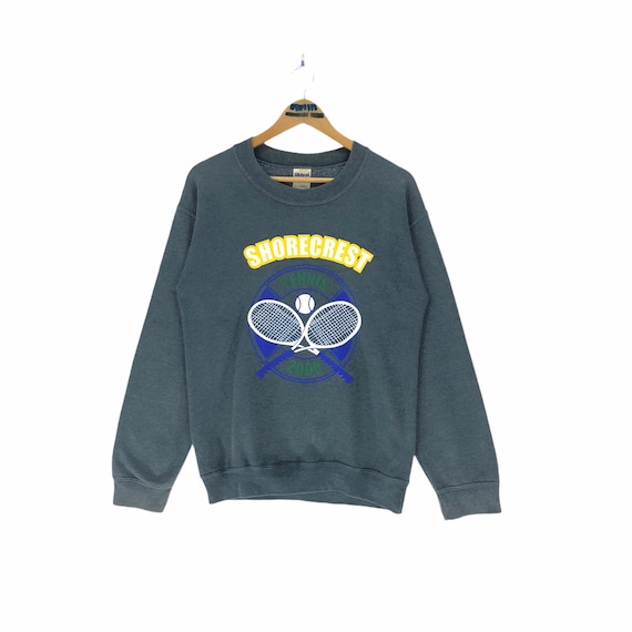 Vintage Shorecrest High School Tennis Crewneck Sweats… - Gem