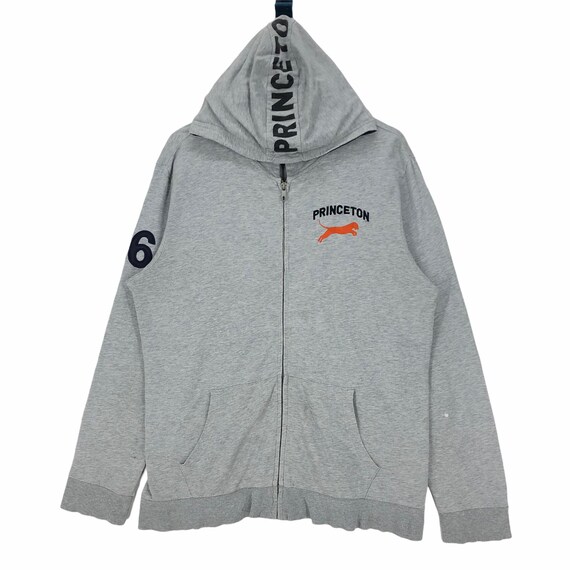 University Of Princeton Tigers Football Zip Up Hoodie | Etsy